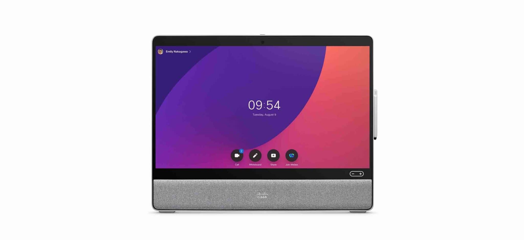Cisco Desk Pro: 4K Touch-Display, HD-Kamera & Whiteboarding